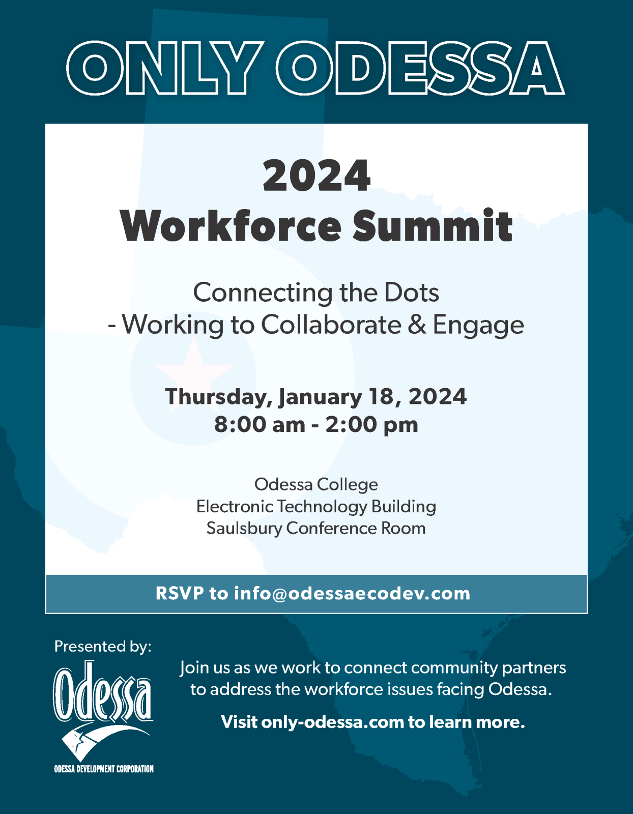 ODESSA WORKFORCE SUMMIT JAN. 18, 2024